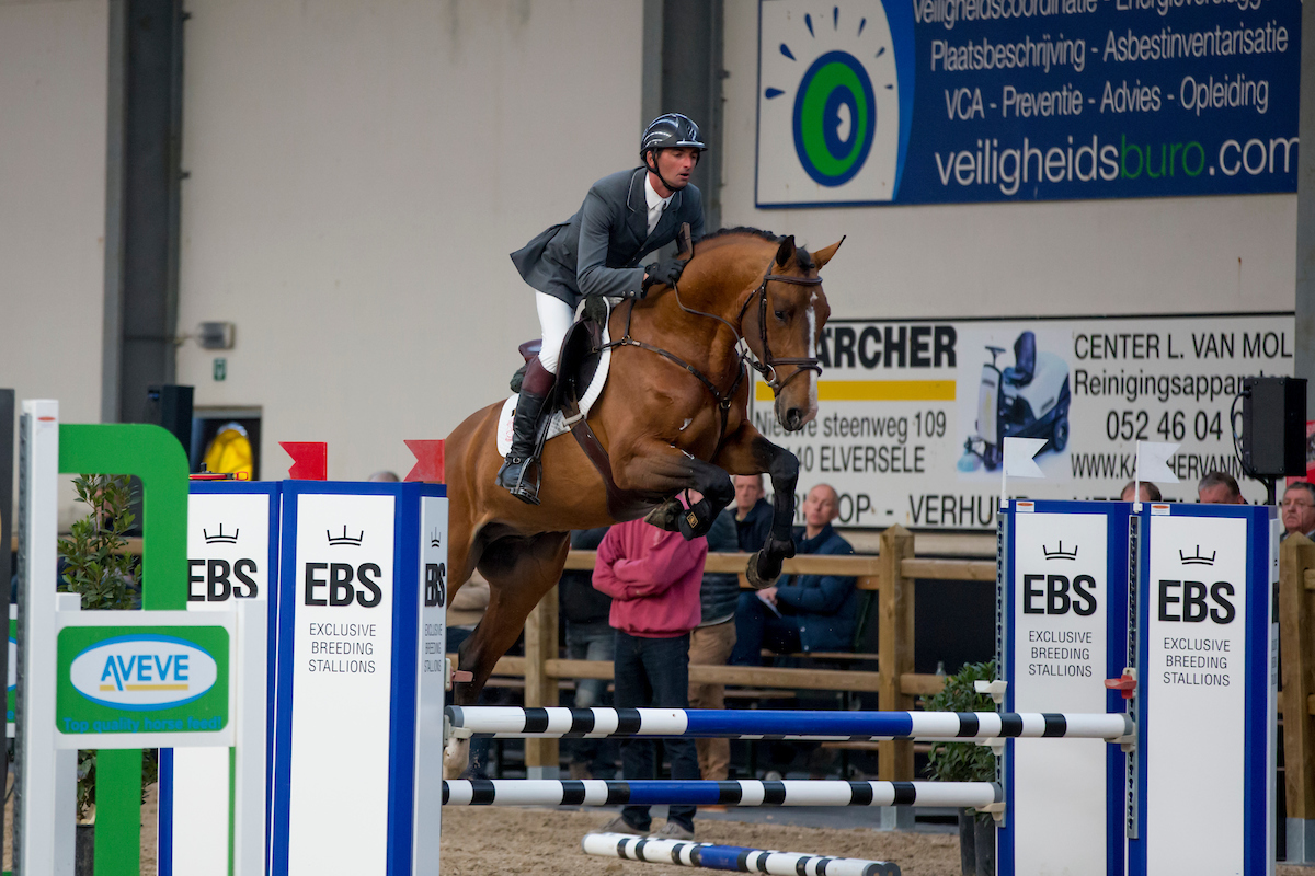 Winst voor Nestor de Mariposa en Tom Schewe in 1m40 Oliva | Belgian ...