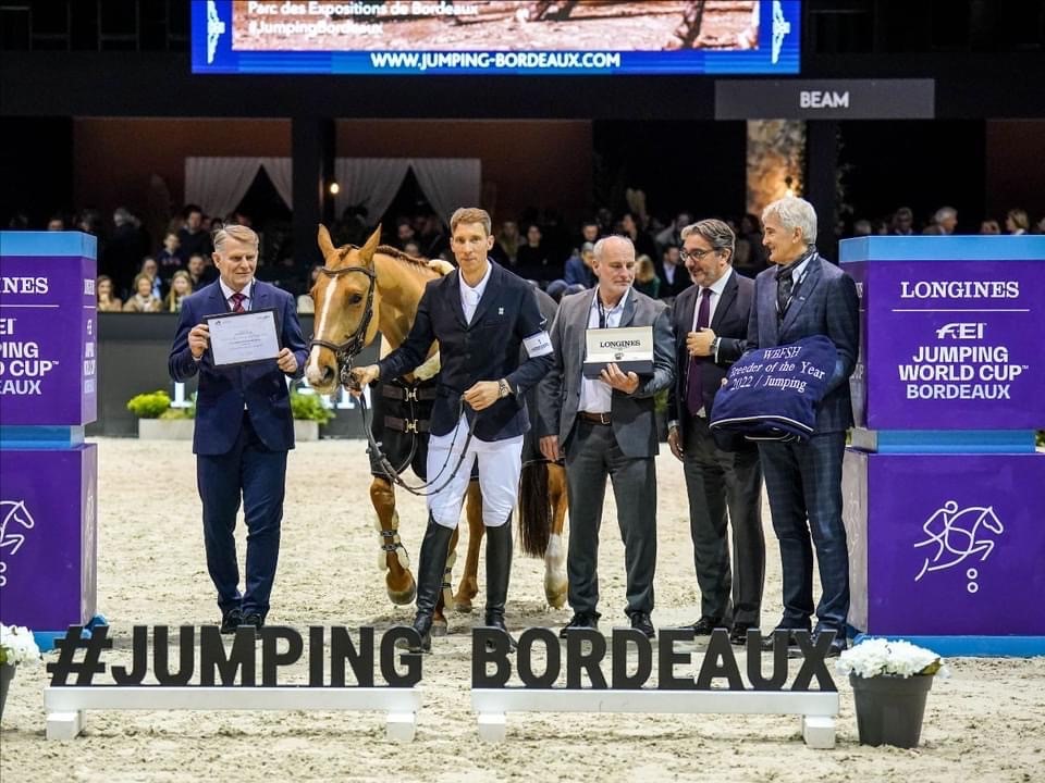 Wim Impens ontvangt “Longines-WBFSH Jumping Breeder of the Year 2022 ...